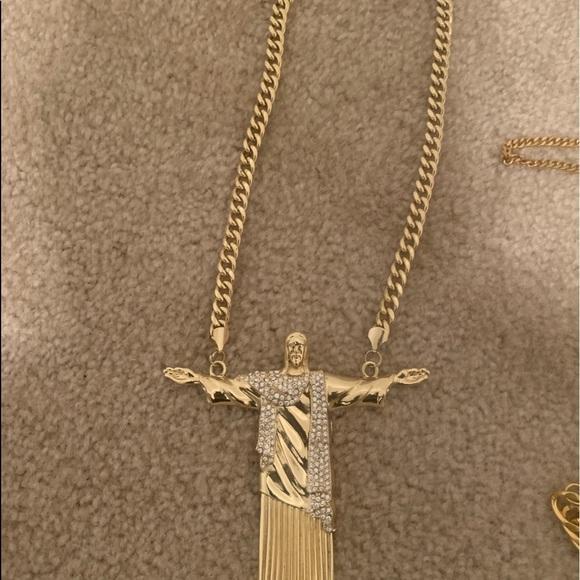 Accessories | Large Jesus With Chain | Poshmark